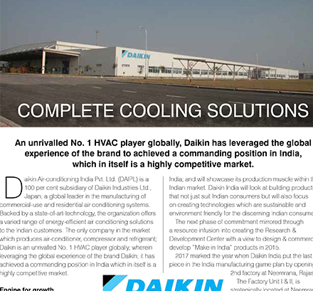 Complete Cooling Solutions | Daikin